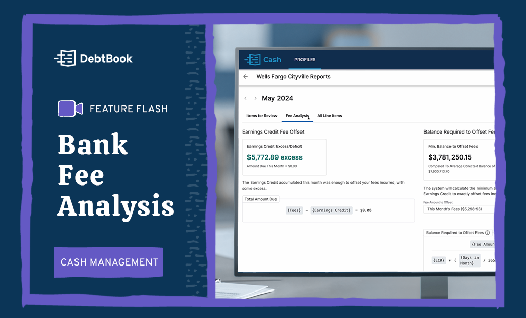 Feature Flash: Bank Fee Analysis | DebtBook